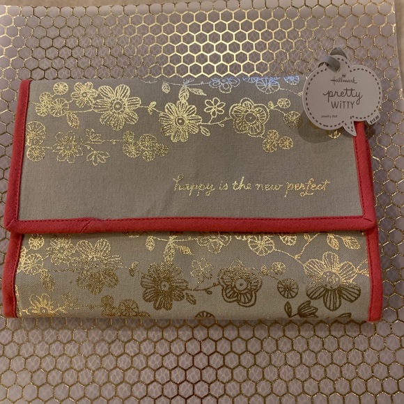 Hallmark | Bags | Happy Is The New Perfect Jewelry Roll | Poshmark